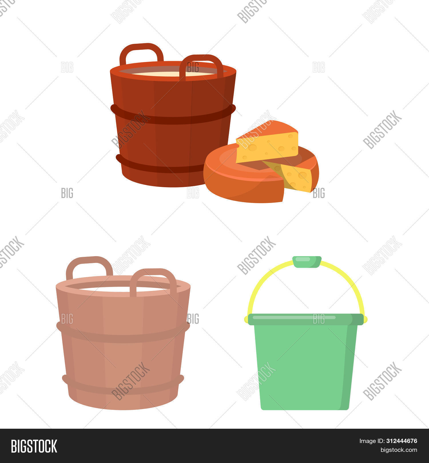 Isolated Object Bucket Image & Photo (Free Trial) | Bigstock