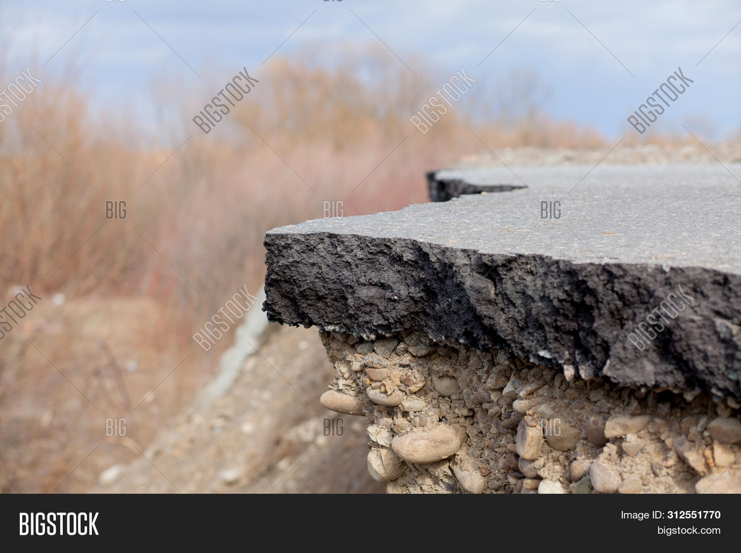 Cross Section Asphalt Image & Photo (Free Trial) | Bigstock