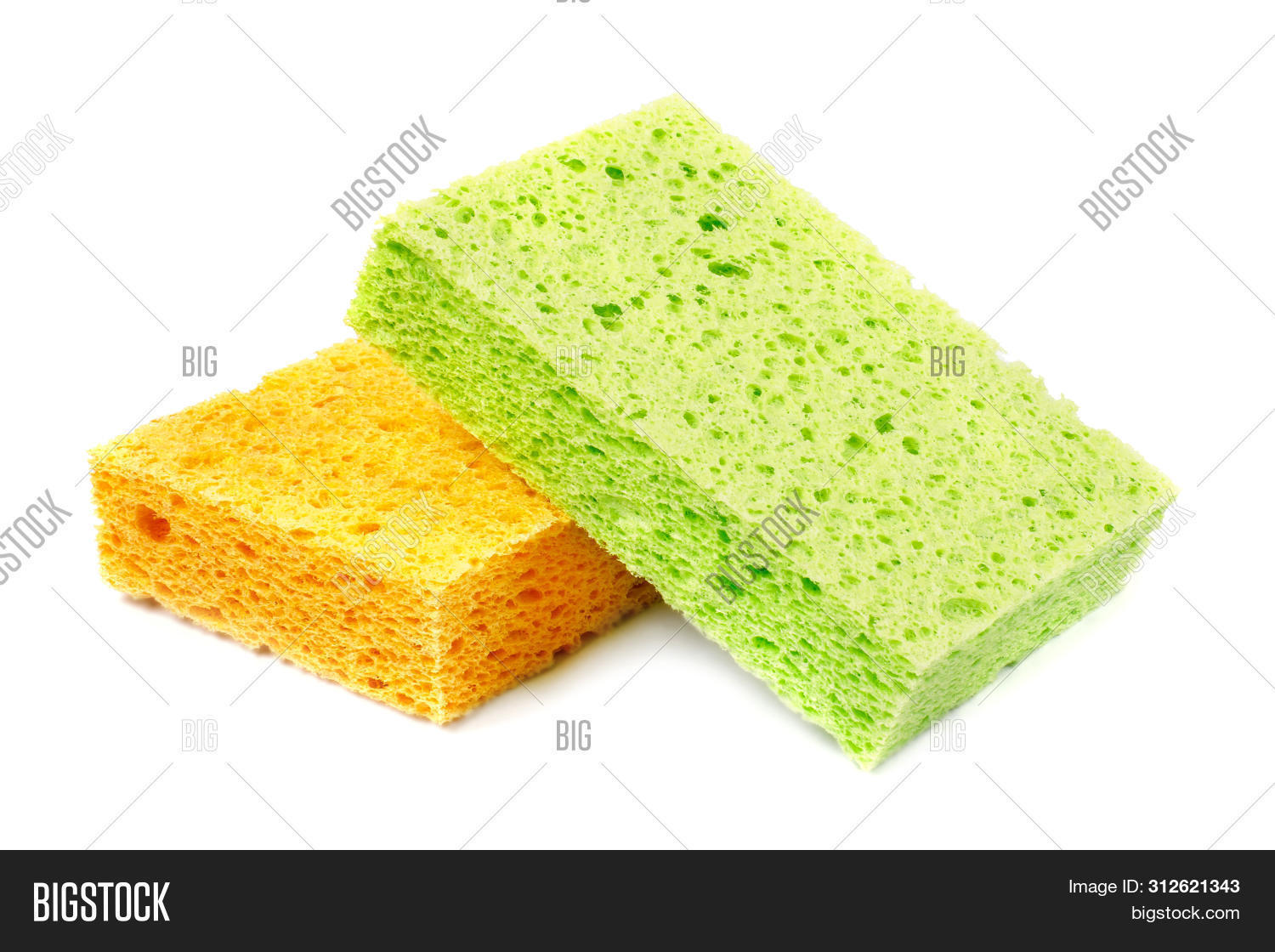 Colored Sponges Image & Photo (Free Trial) | Bigstock