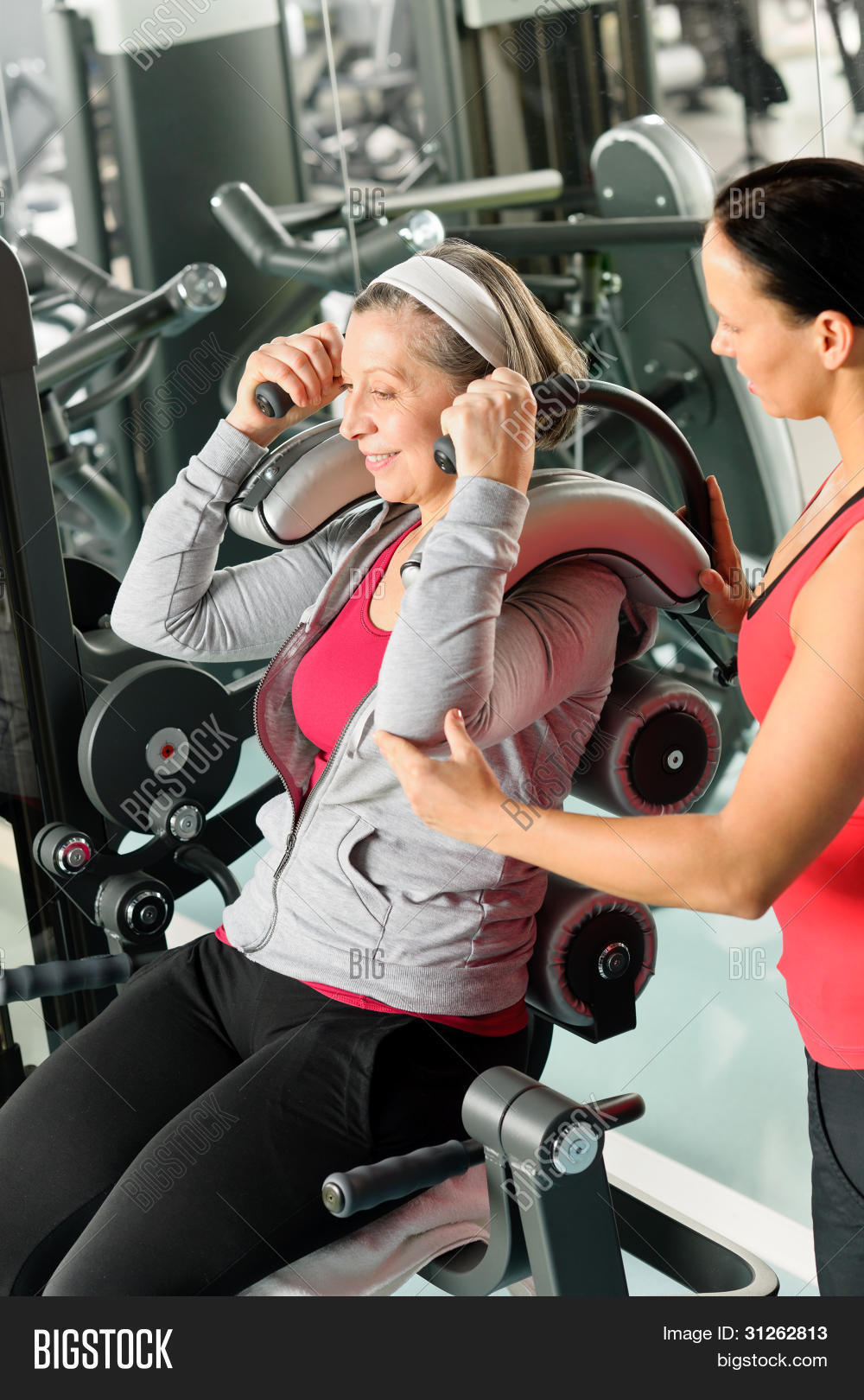 Senior Woman Gym Image & Photo (Free Trial) | Bigstock