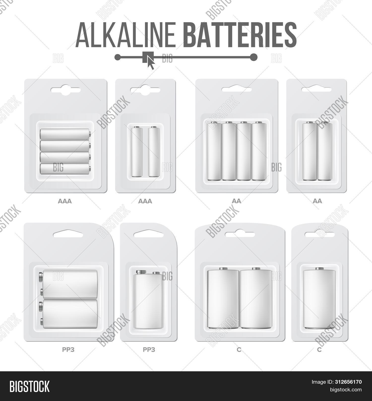 Batteries Packed Set Image & Photo (Free Trial) | Bigstock