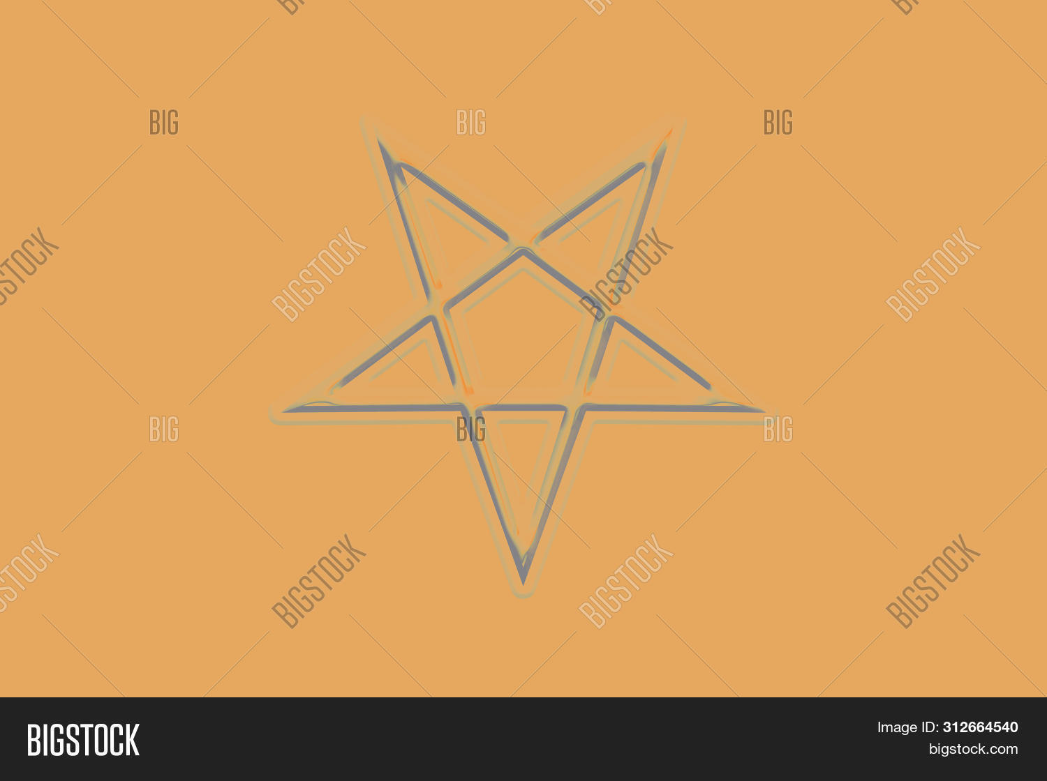 Reversed Pentagram Image & Photo (Free Trial) | Bigstock