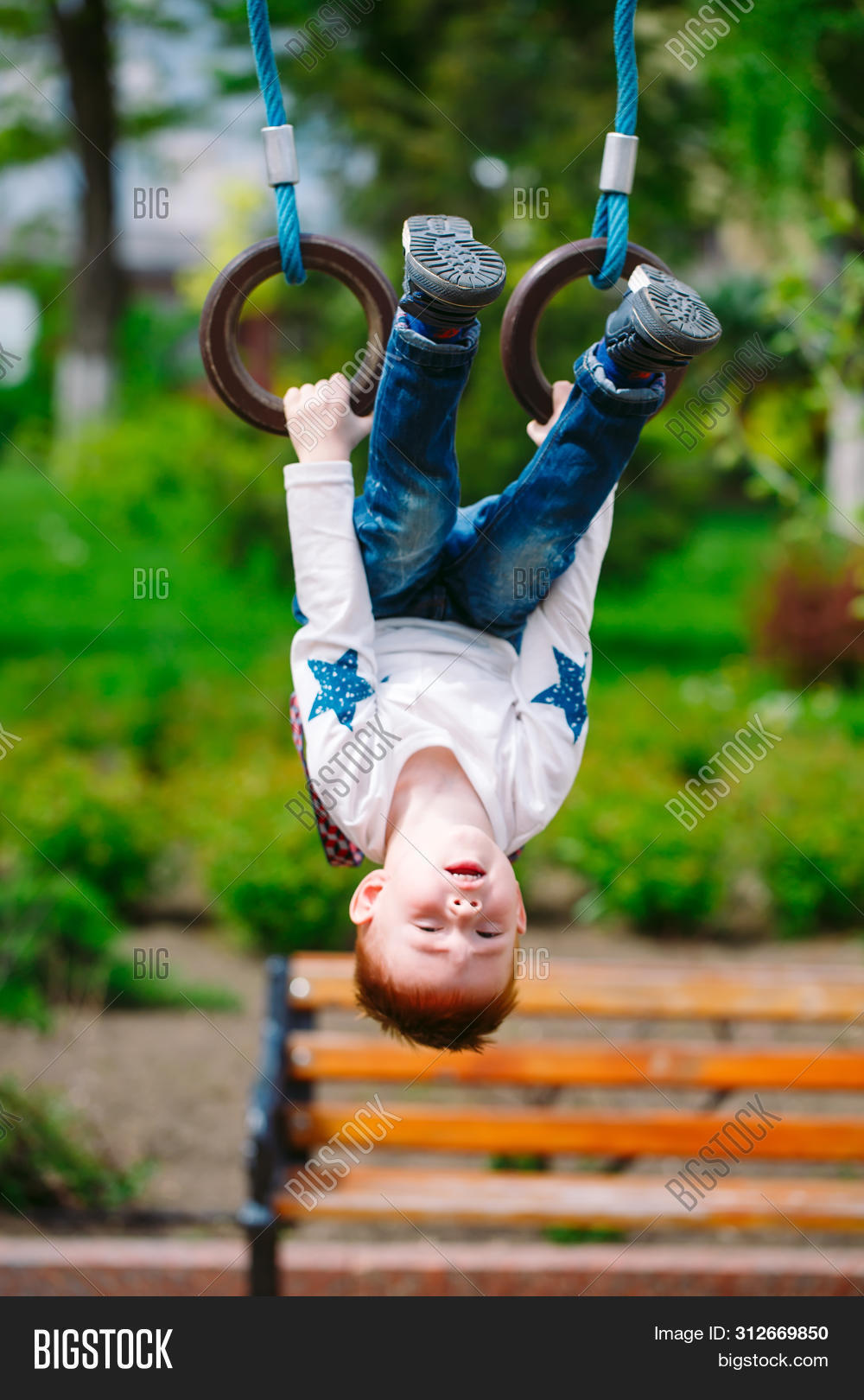 Little Boy Playing On Image & Photo (Free Trial) | Bigstock