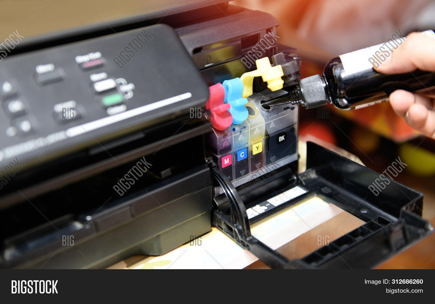 Refill Ink Tank Image & Photo (Free Trial) | Bigstock