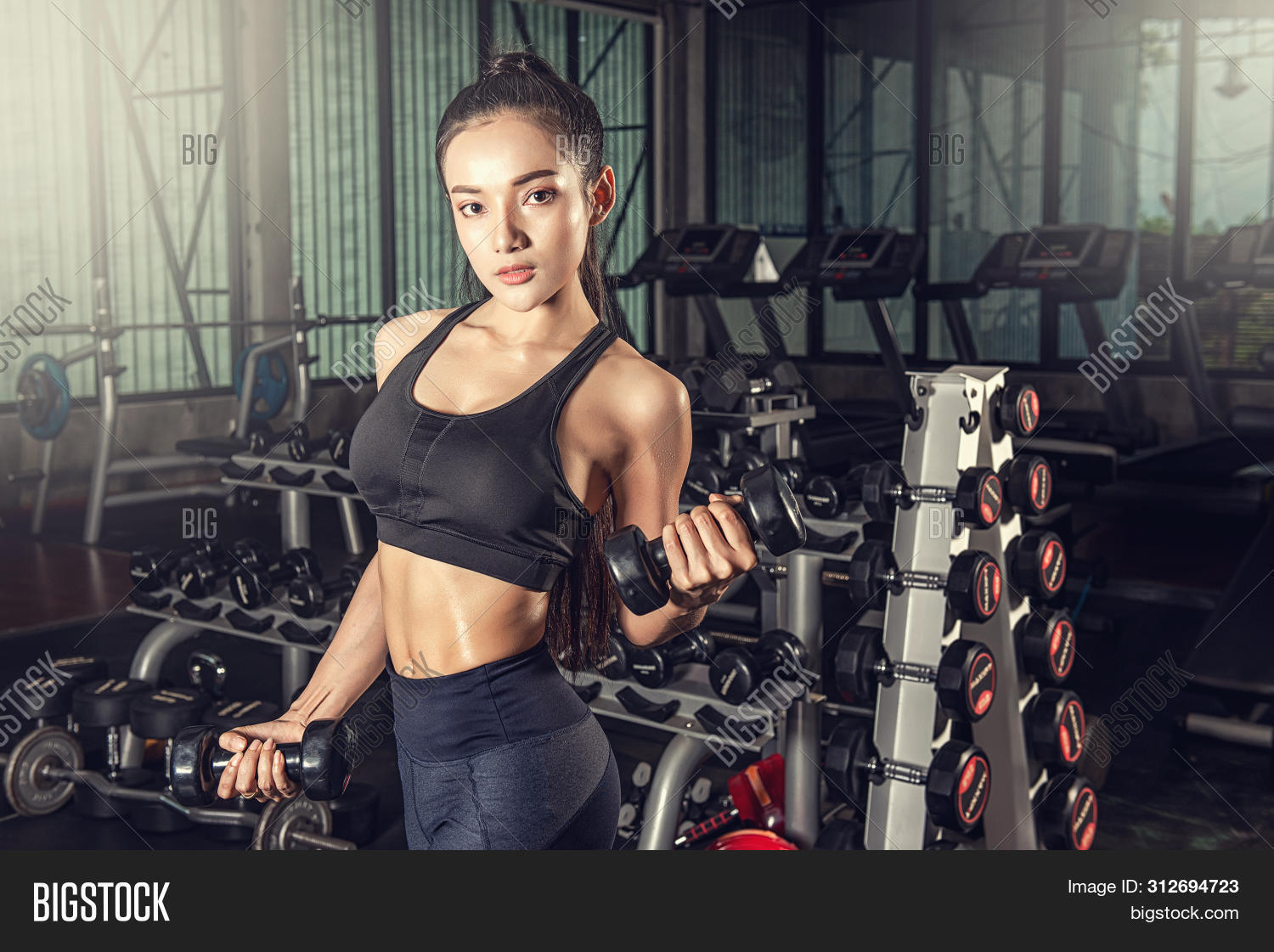 Beautiful Fit Asian Image & Photo (Free Trial) | Bigstock