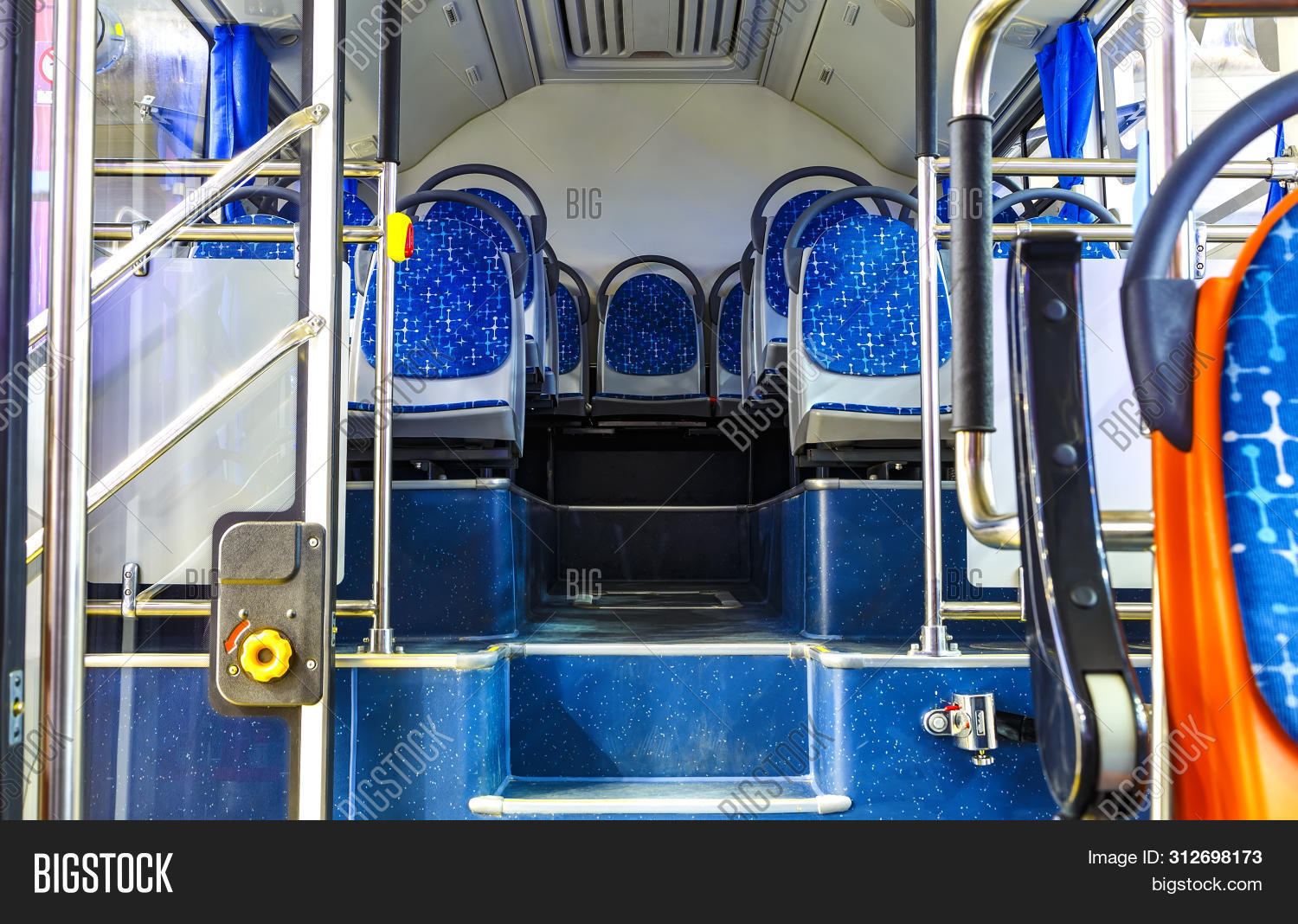Interior City Bus. Image & Photo (Free Trial) | Bigstock