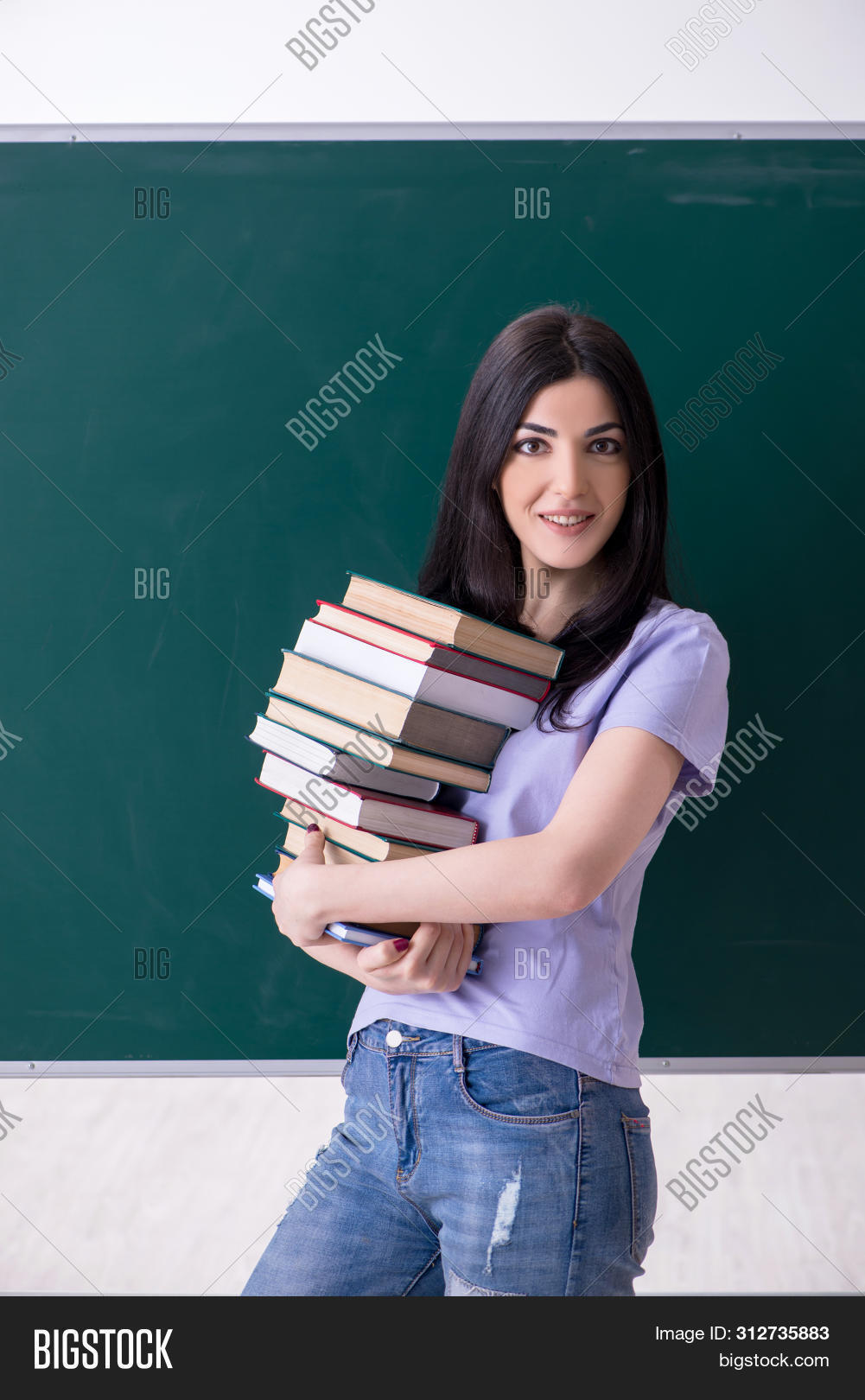 Young Female Teacher Image & Photo (Free Trial) | Bigstock