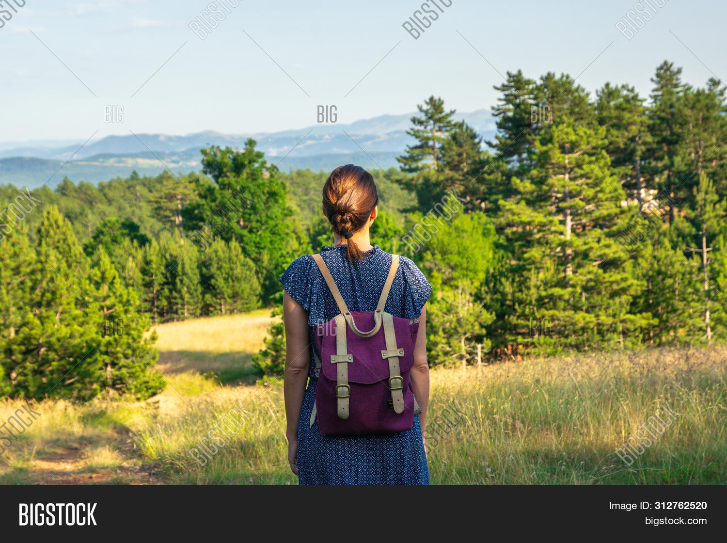 Woman Hiker Hike Alone Image & Photo (Free Trial) | Bigstock
