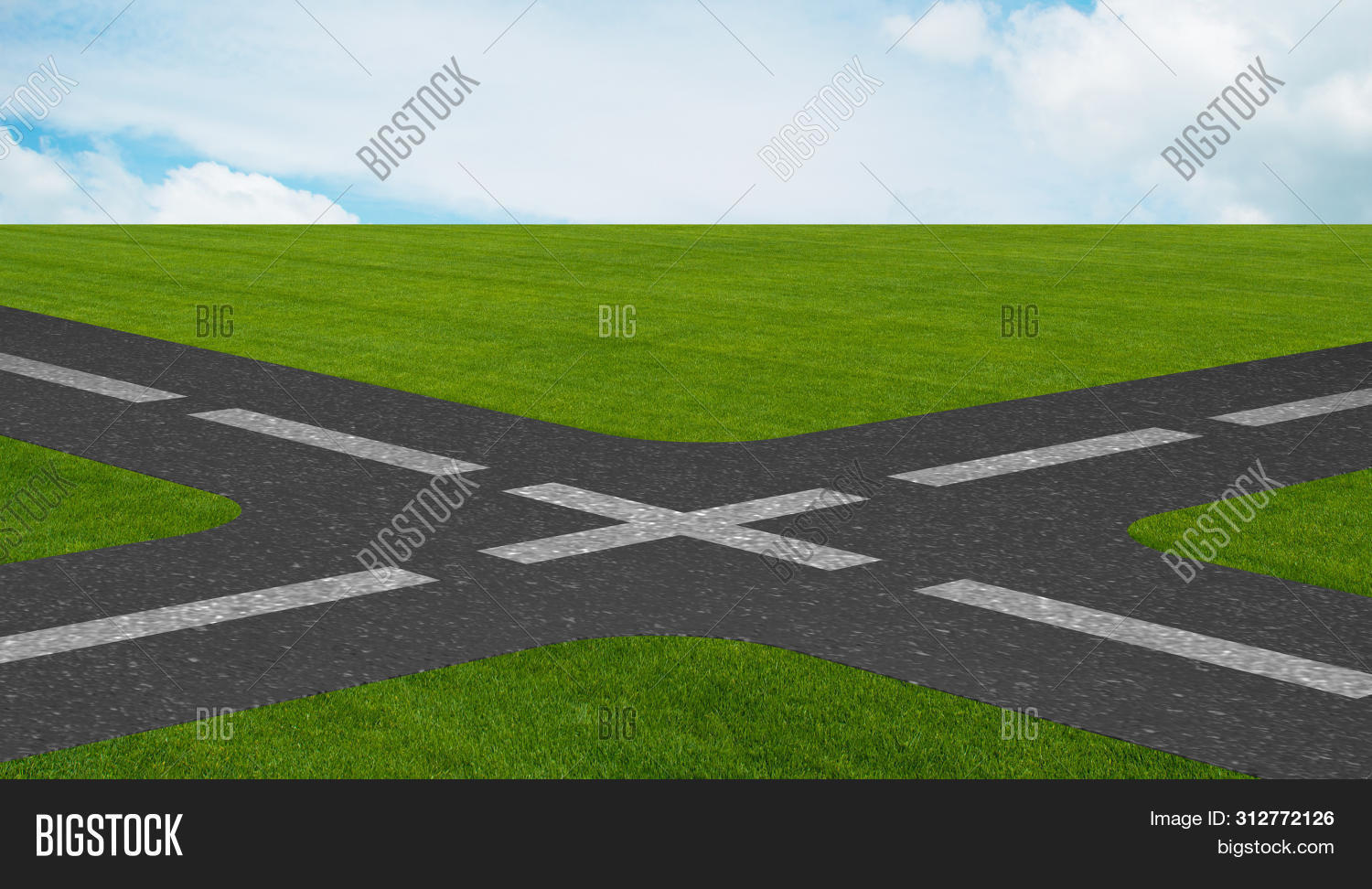 Concept Crossroads Image & Photo (Free Trial) | Bigstock