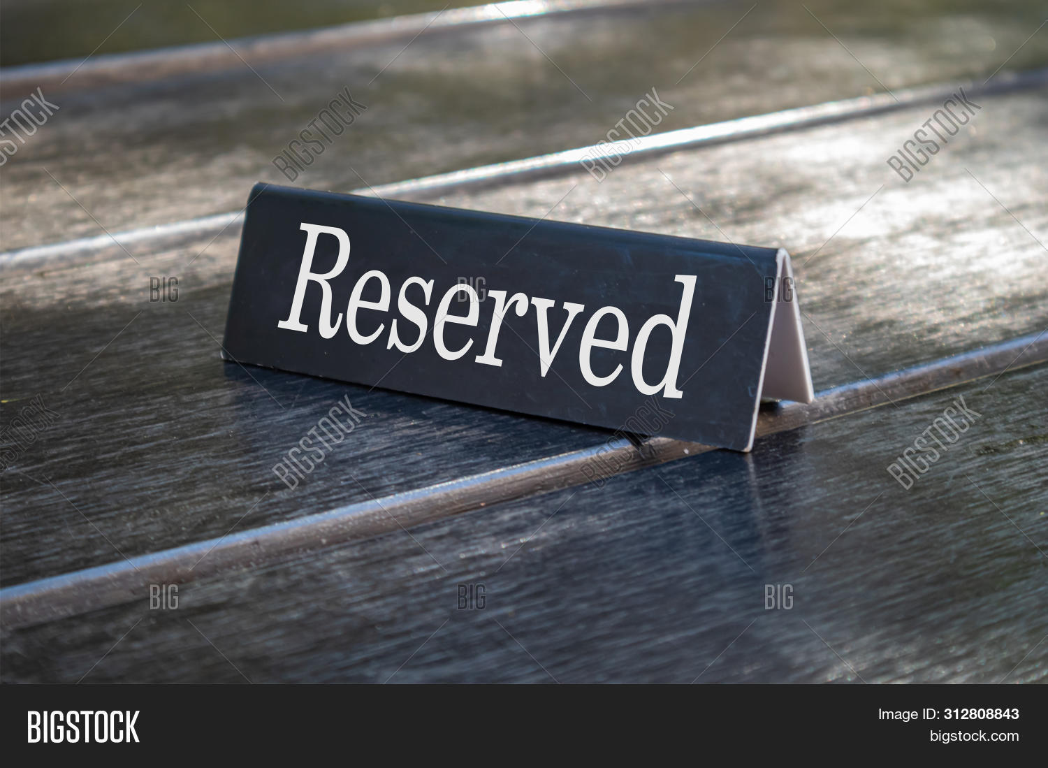 Reserved Sign, Image & Photo (Free Trial) | Bigstock