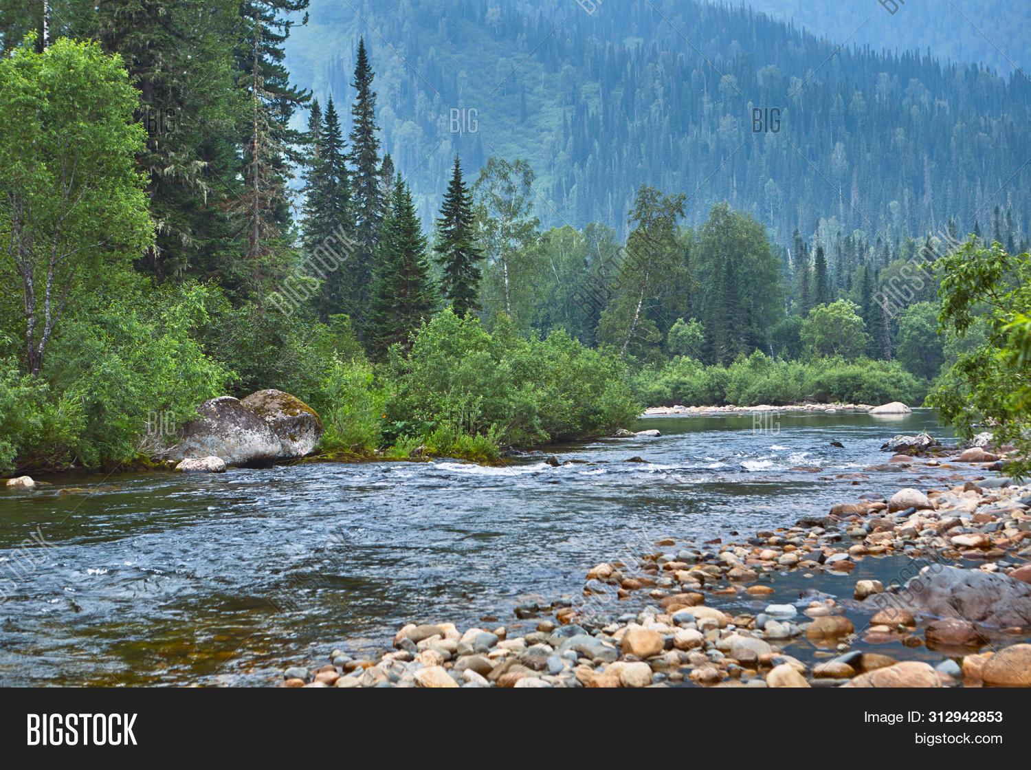 Mountain River Image & Photo (Free Trial) | Bigstock
