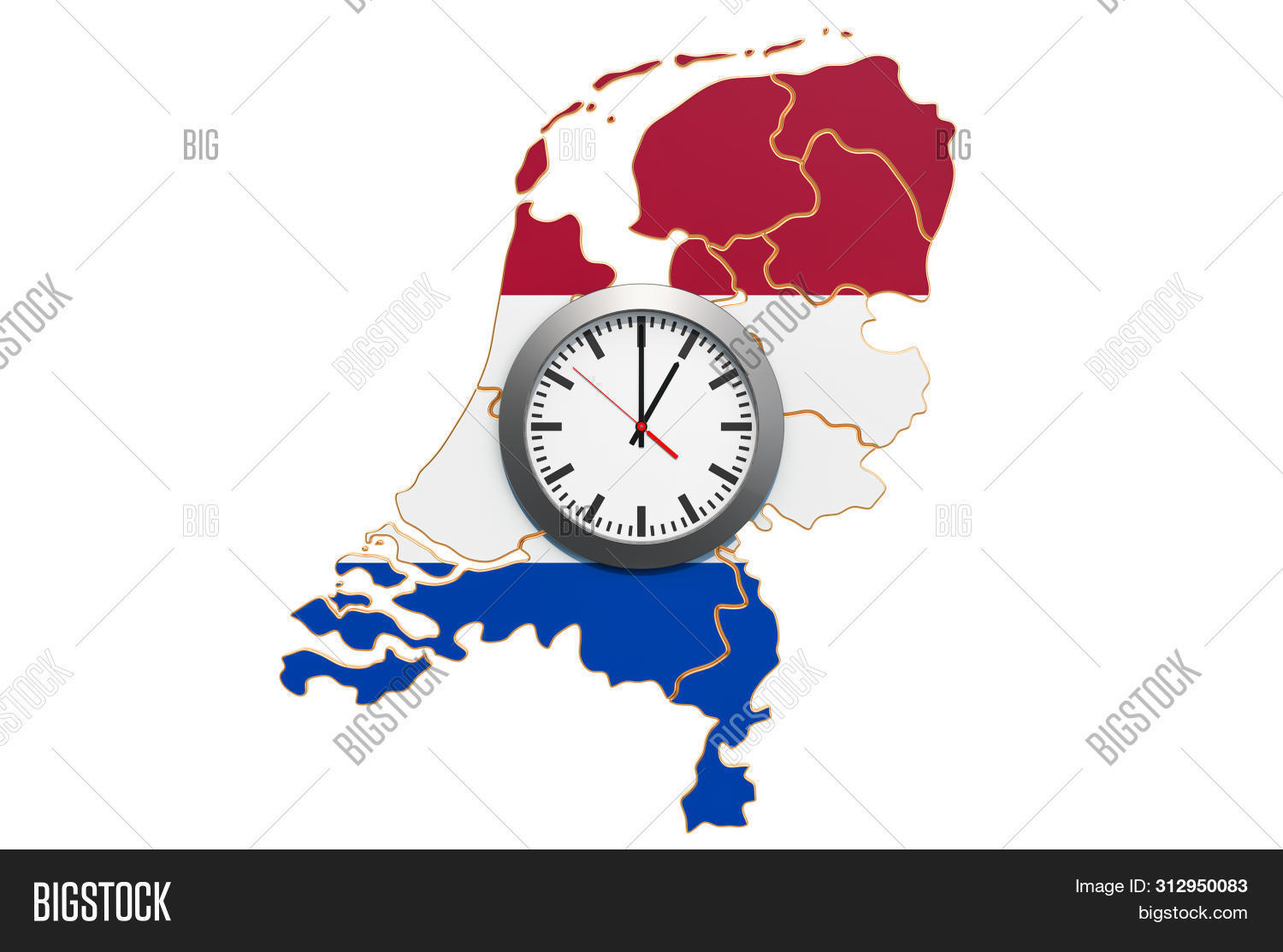 Time Zones Netherlands Image & Photo (Free Trial) | Bigstock