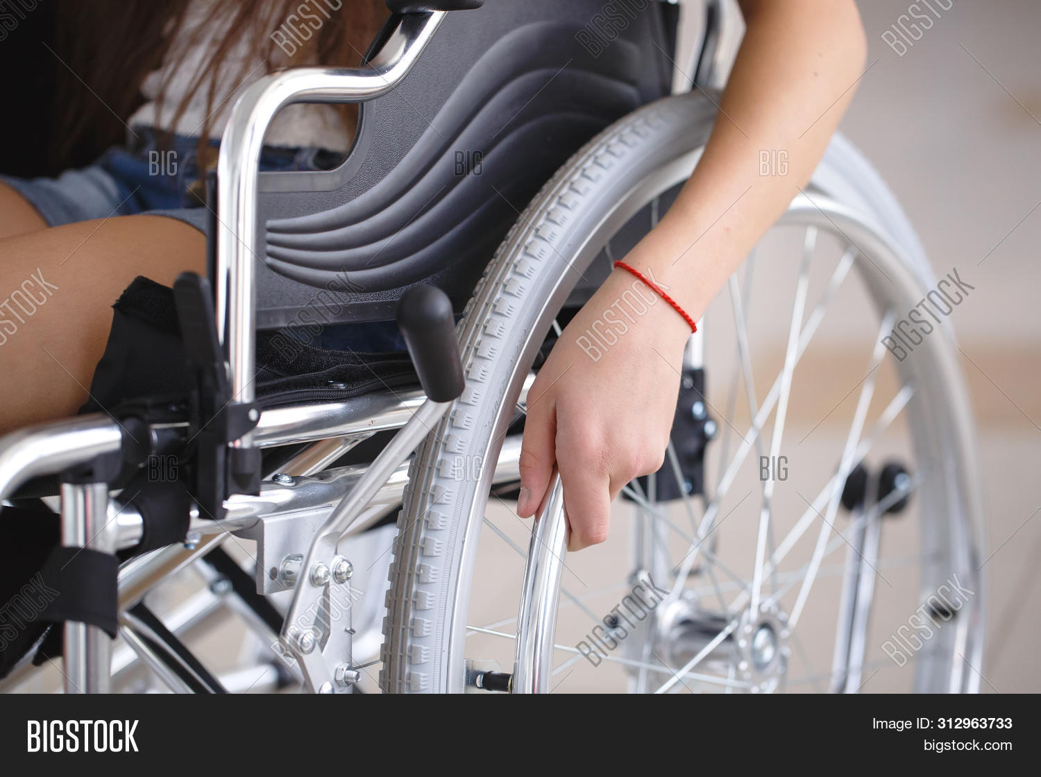 Young Girl Wheelchair Image & Photo (Free Trial) | Bigstock