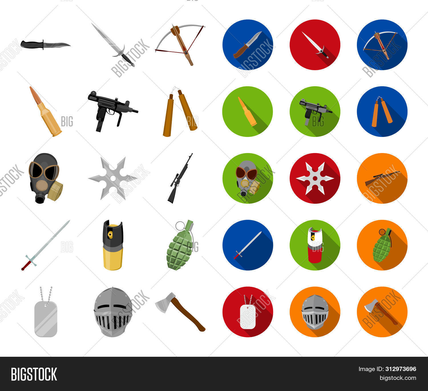 Types Weapons Cartoon Image & Photo (Free Trial) | Bigstock