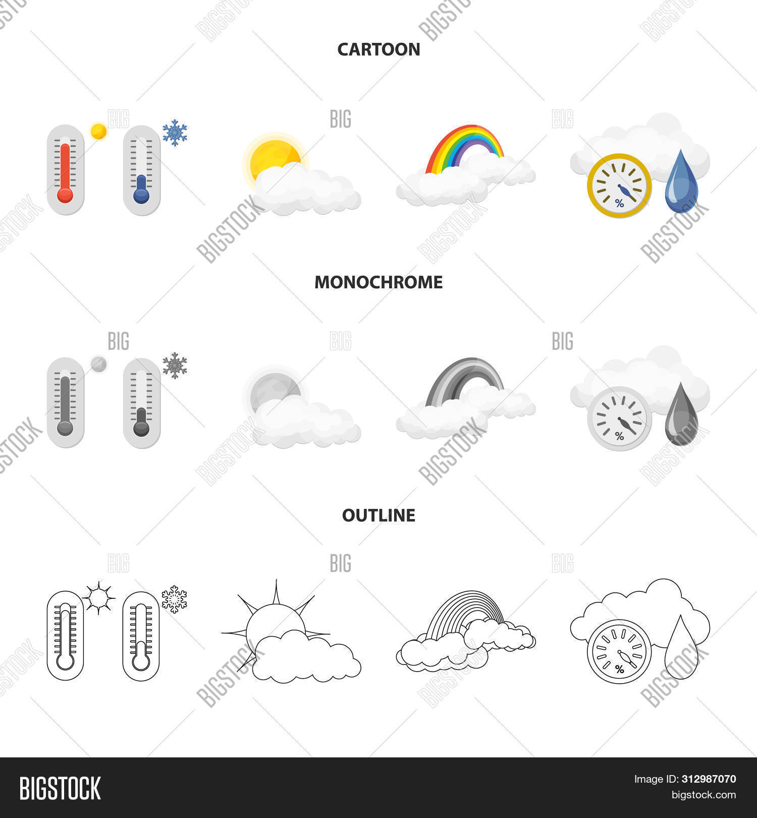 Bitmap Design Weather Image & Photo (Free Trial) | Bigstock