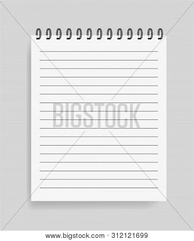 Realistic Notebook Vector & Photo (Free Trial) | Bigstock