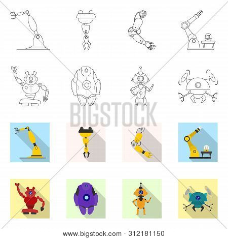 Bitmap Design Robot Image & Photo (Free Trial) | Bigstock