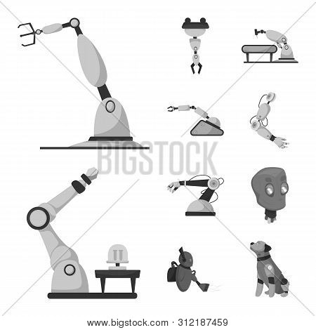 Bitmap Design Robot Image & Photo (Free Trial) | Bigstock