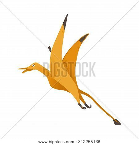 Cute Dinosaur Wings Vector & Photo (Free Trial) | Bigstock
