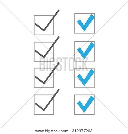 Check List Symbol Vector & Photo (Free Trial) | Bigstock