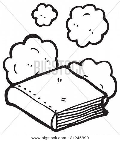 Dusty Old Book Cartoon Image & Photo (Free Trial) | Bigstock