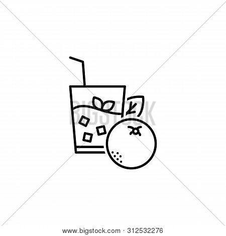 Fruit Juice Outline Vector & Photo (Free Trial) | Bigstock