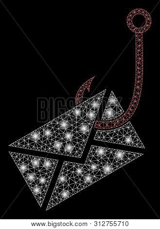 Glowing Mesh Envelope Vector & Photo (Free Trial) | Bigstock