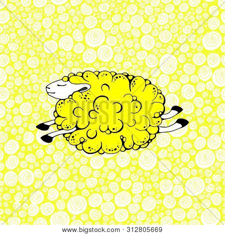 Flying Sheep On Vector & Photo (Free Trial) | Bigstock