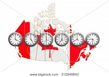 Time Zones Canada Image & Photo (Free Trial) | Bigstock