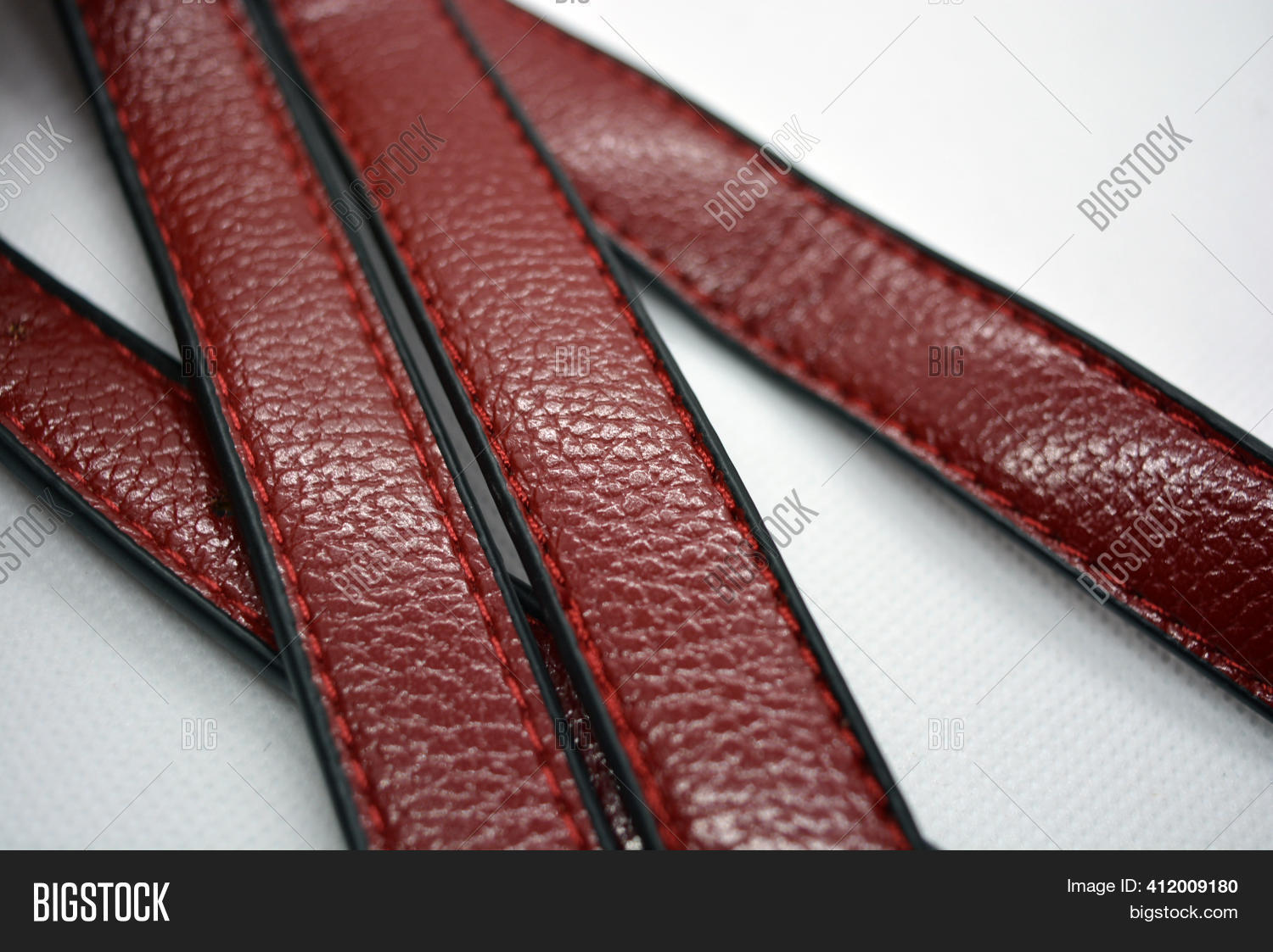 Red Leather Belt Metal Image & Photo (Free Trial) | Bigstock