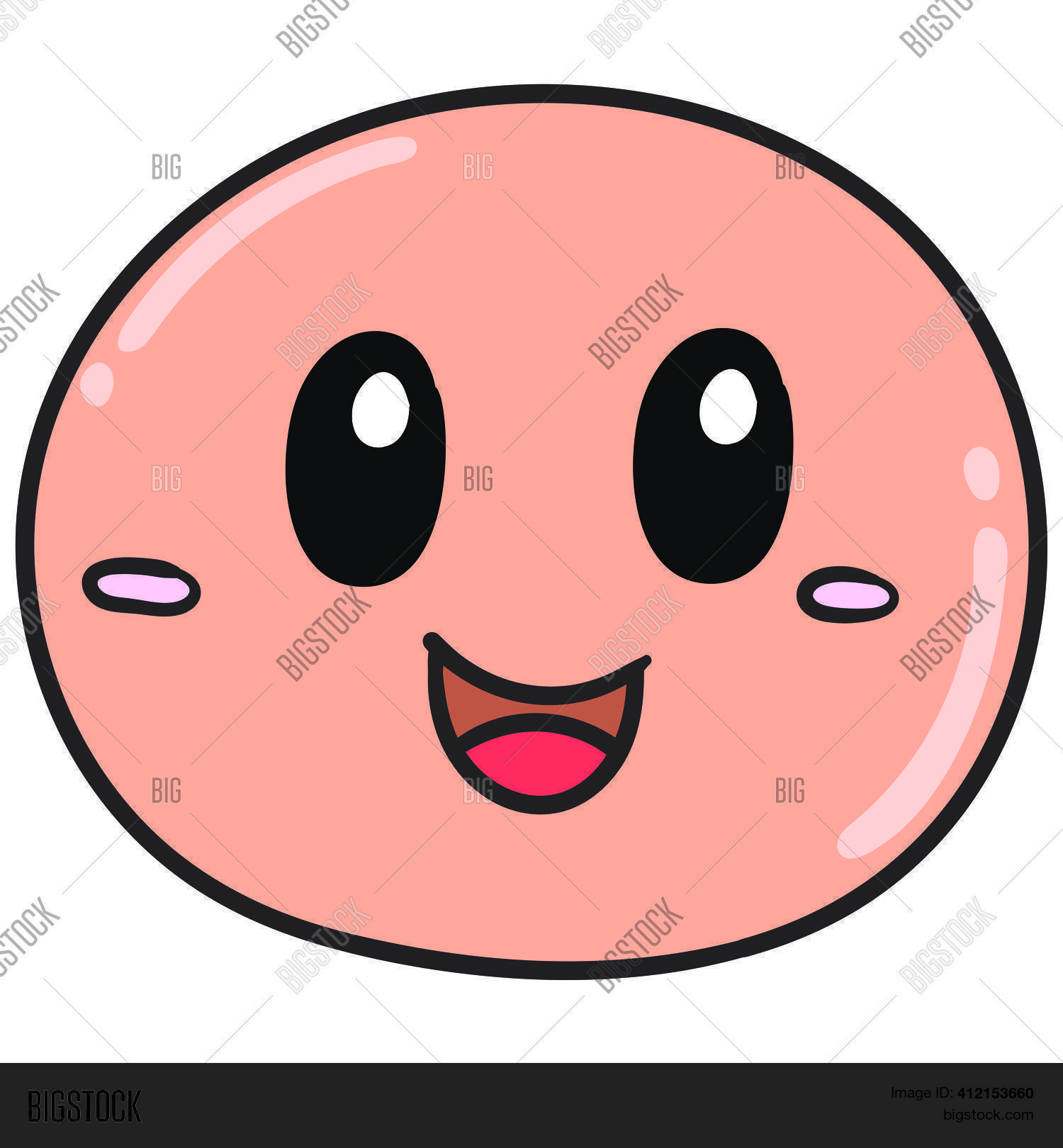Emoticon Head Smiling Vector & Photo (Free Trial) | Bigstock