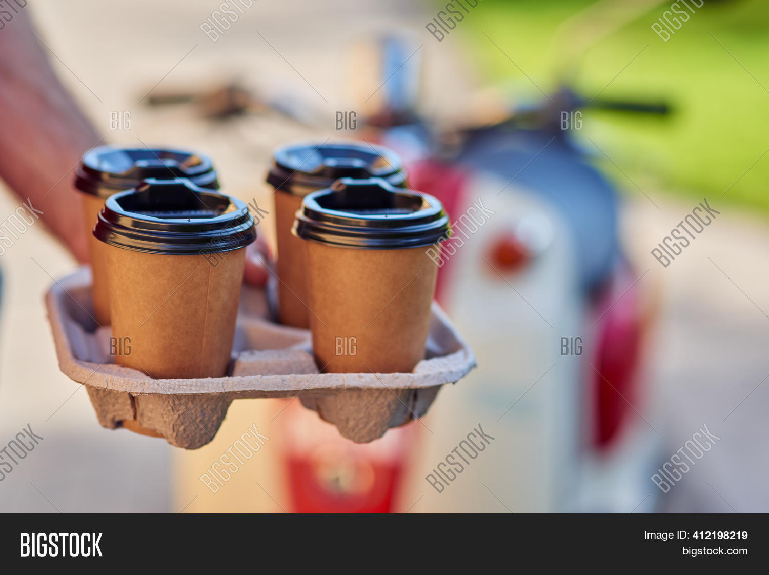 Four Coffee Cups Image & Photo (Free Trial) | Bigstock