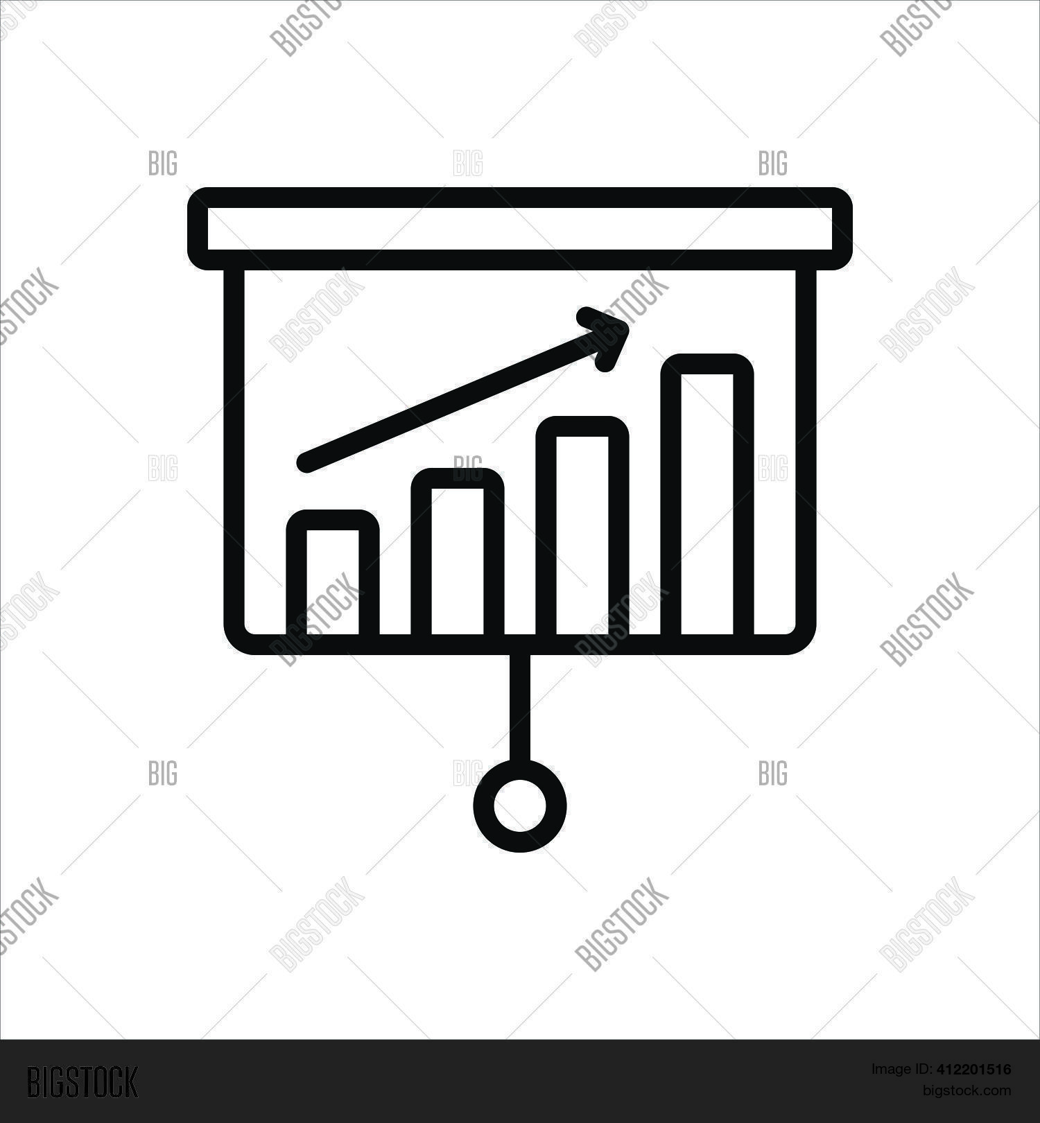 Black Line Icon Vector & Photo (Free Trial) | Bigstock