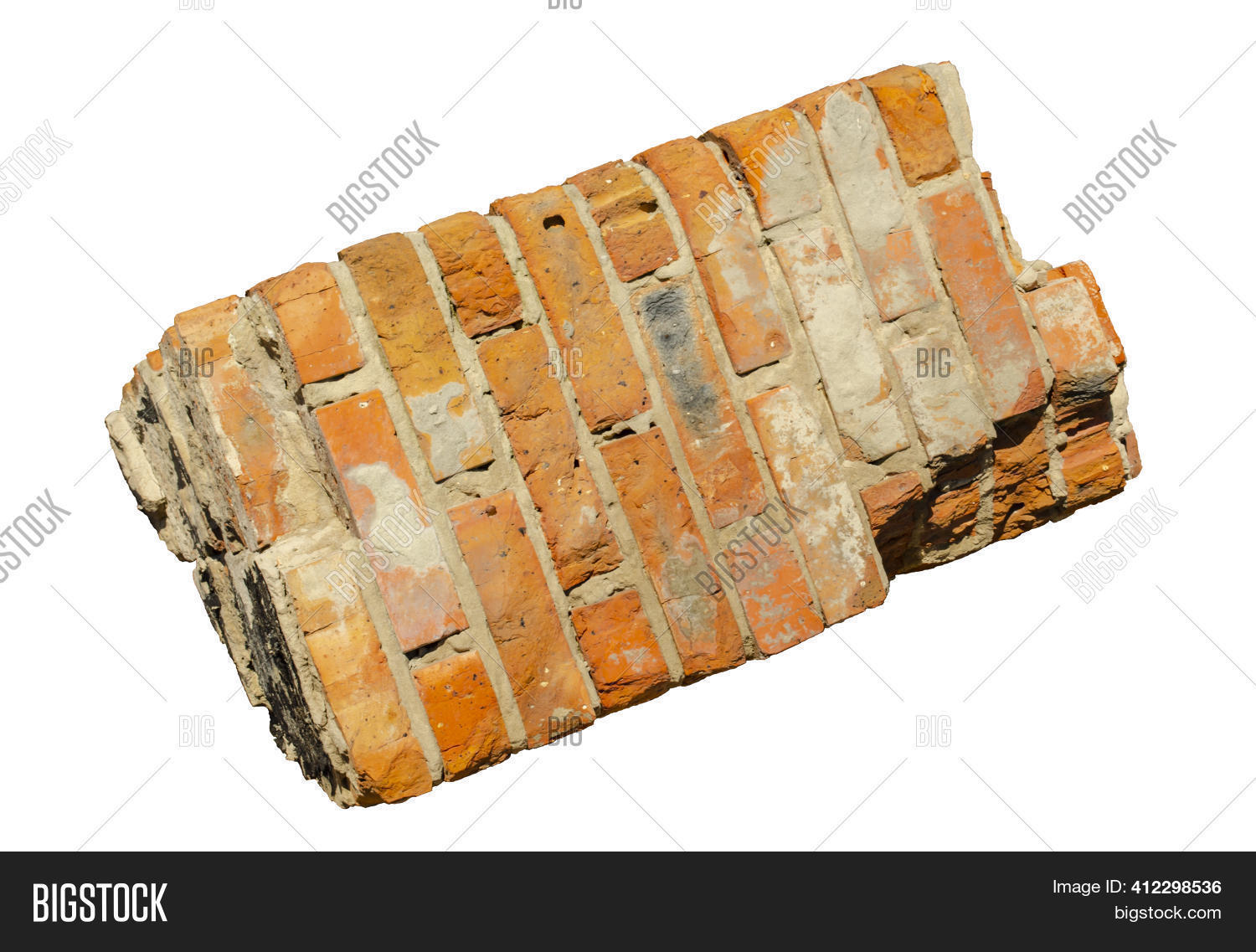 Broken Brick Pillar Image & Photo (Free Trial) | Bigstock