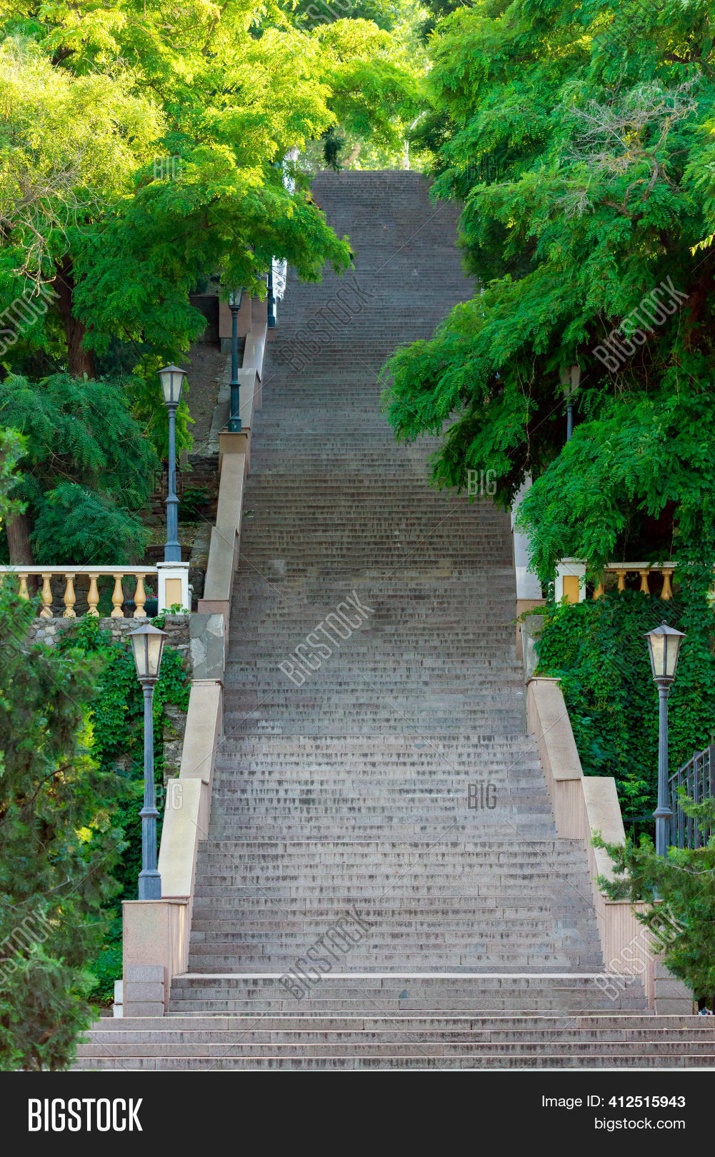 Steps Park. Hard Path Image & Photo (Free Trial) | Bigstock