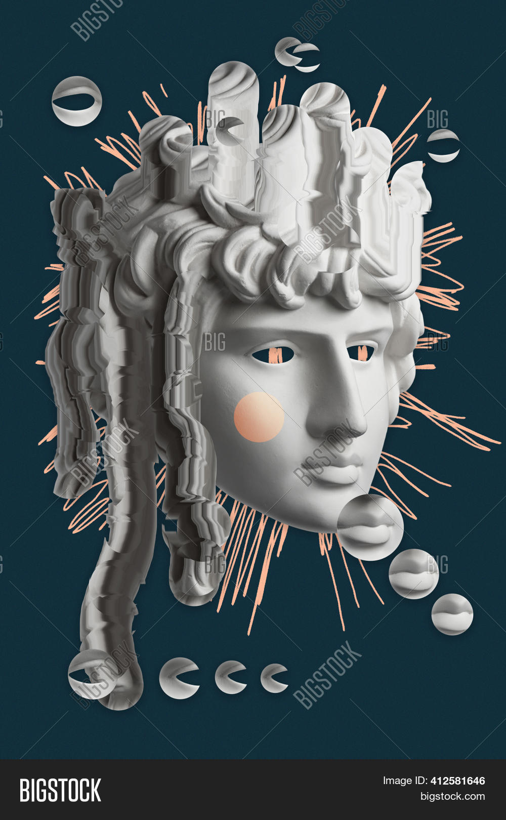 Collage Sculpture Image & Photo (Free Trial) | Bigstock