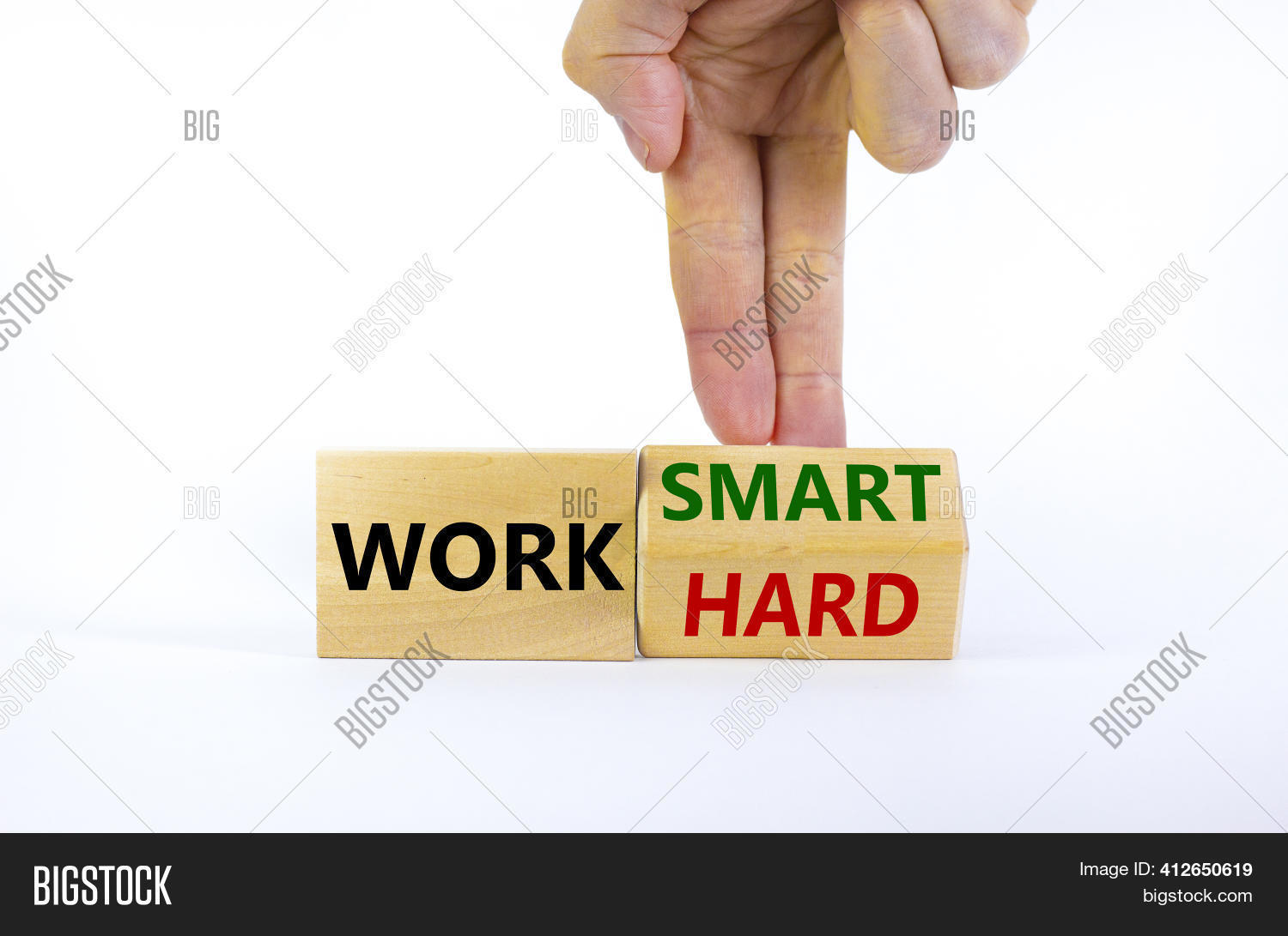 Work Hard Smart Symbol Image & Photo (Free Trial) | Bigstock