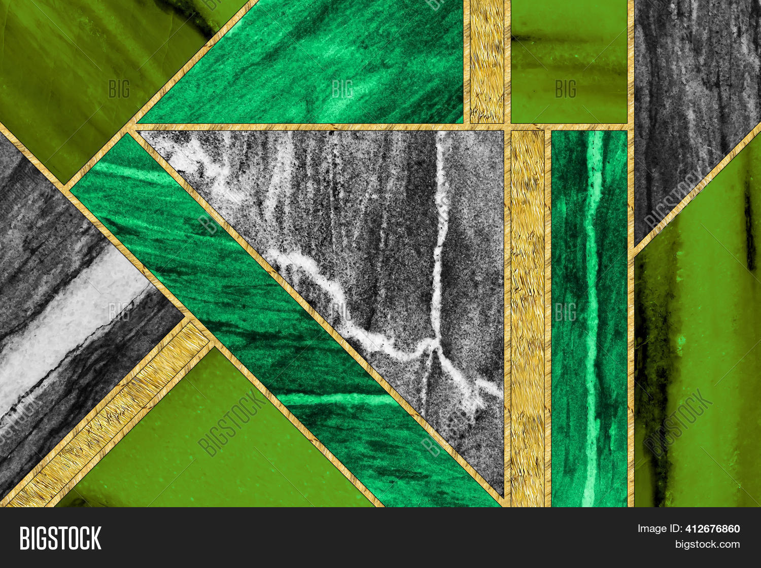 Modern Mosaic, Inlay. Image & Photo (Free Trial) | Bigstock