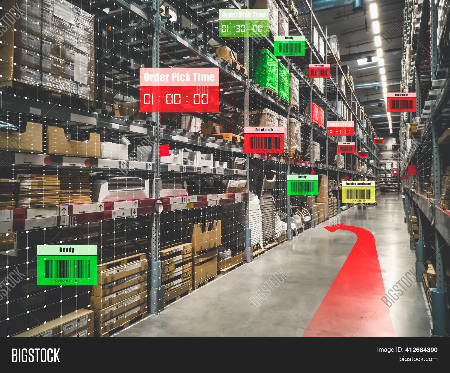 Smart Warehouse Image & Photo (Free Trial) | Bigstock