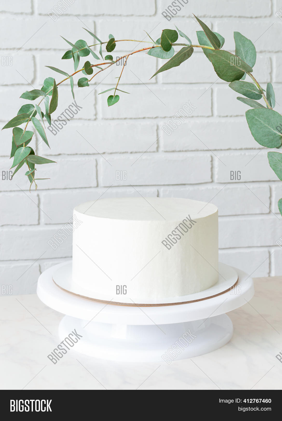 White Cake Without Image & Photo (Free Trial) | Bigstock