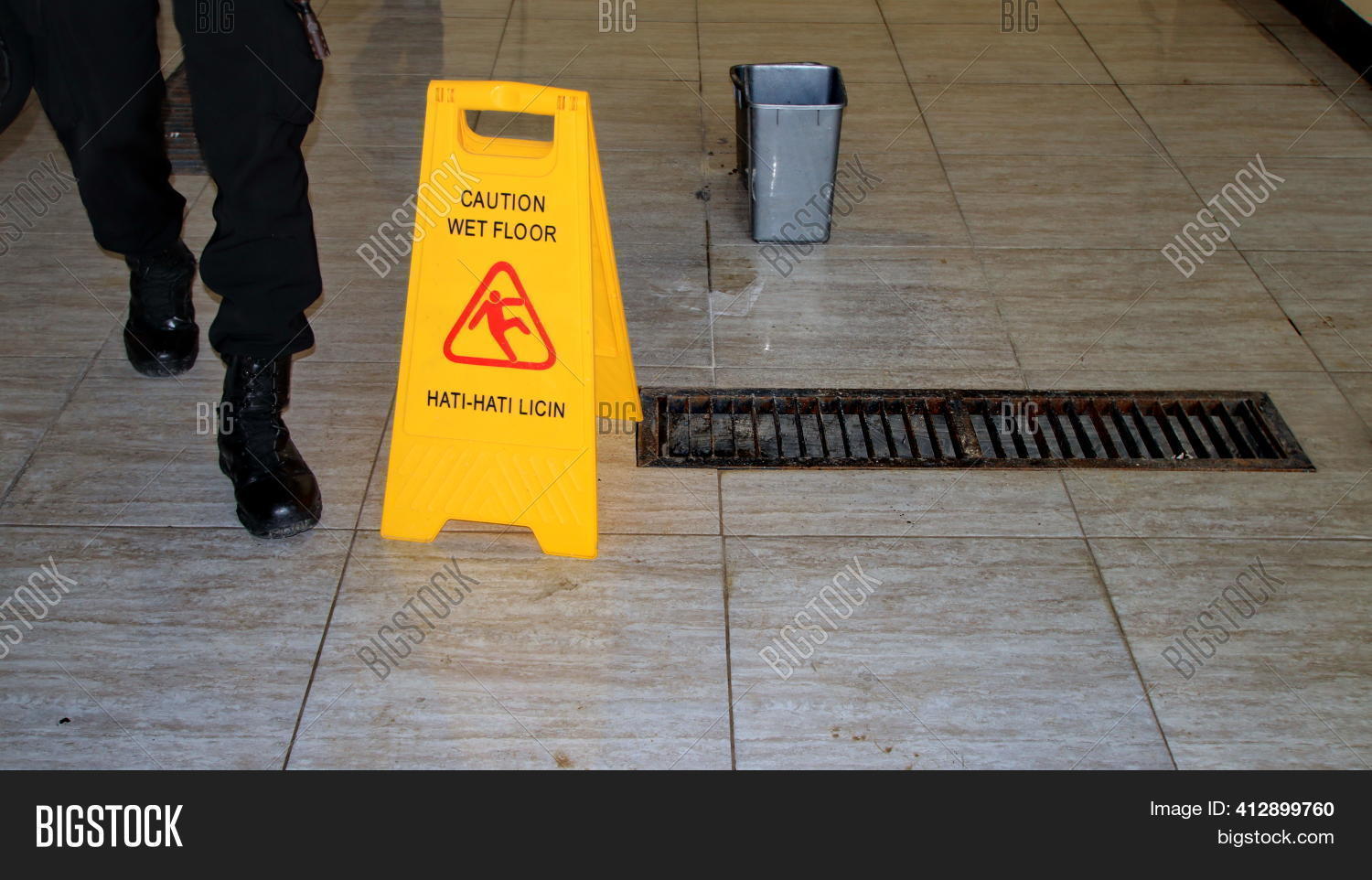Floor Slippery After Image & Photo (Free Trial) | Bigstock