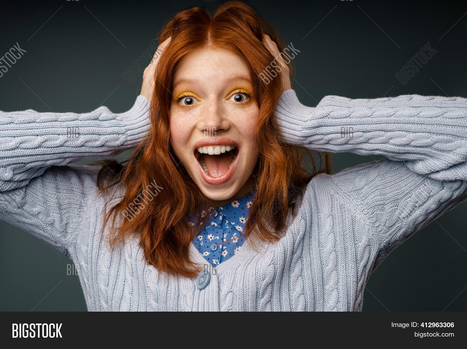 Young Ginger Excited Image & Photo (Free Trial) | Bigstock