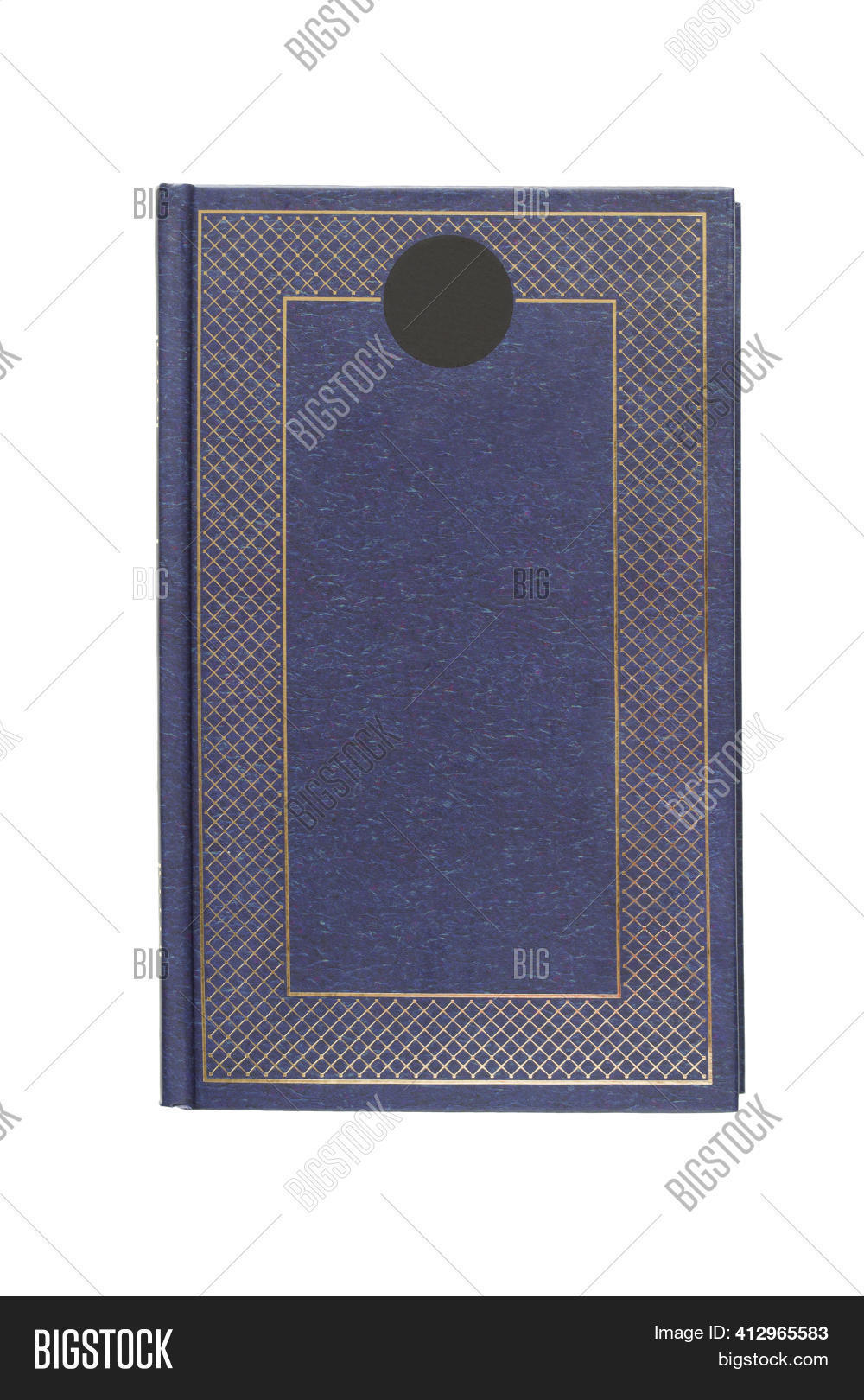 Blank Blue Book Cover Image & Photo (Free Trial) | Bigstock