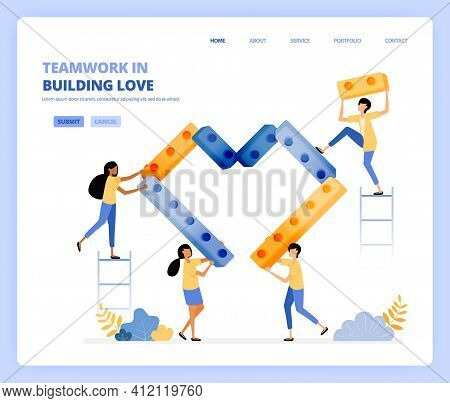 Construction "building Relationship" Images, Illustrations & Vectors ...