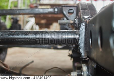 Rear Cylinder Beam Car Image & Photo (Free Trial) | Bigstock