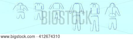 Set Tracksuit Cartoon Vector & Photo (Free Trial) | Bigstock