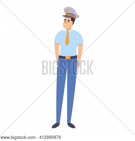 Airplane Captain Icon Vector & Photo (Free Trial) | Bigstock