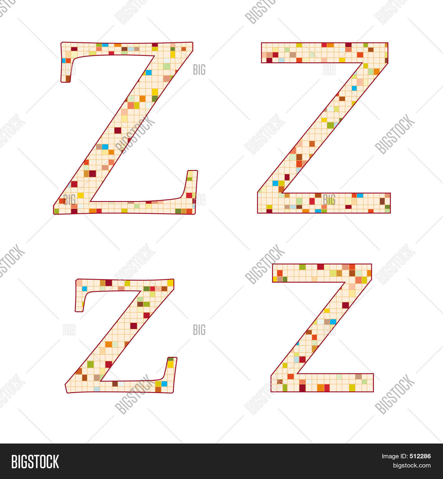 Illustrated Letter Z Image & Photo (Free Trial) | Bigstock