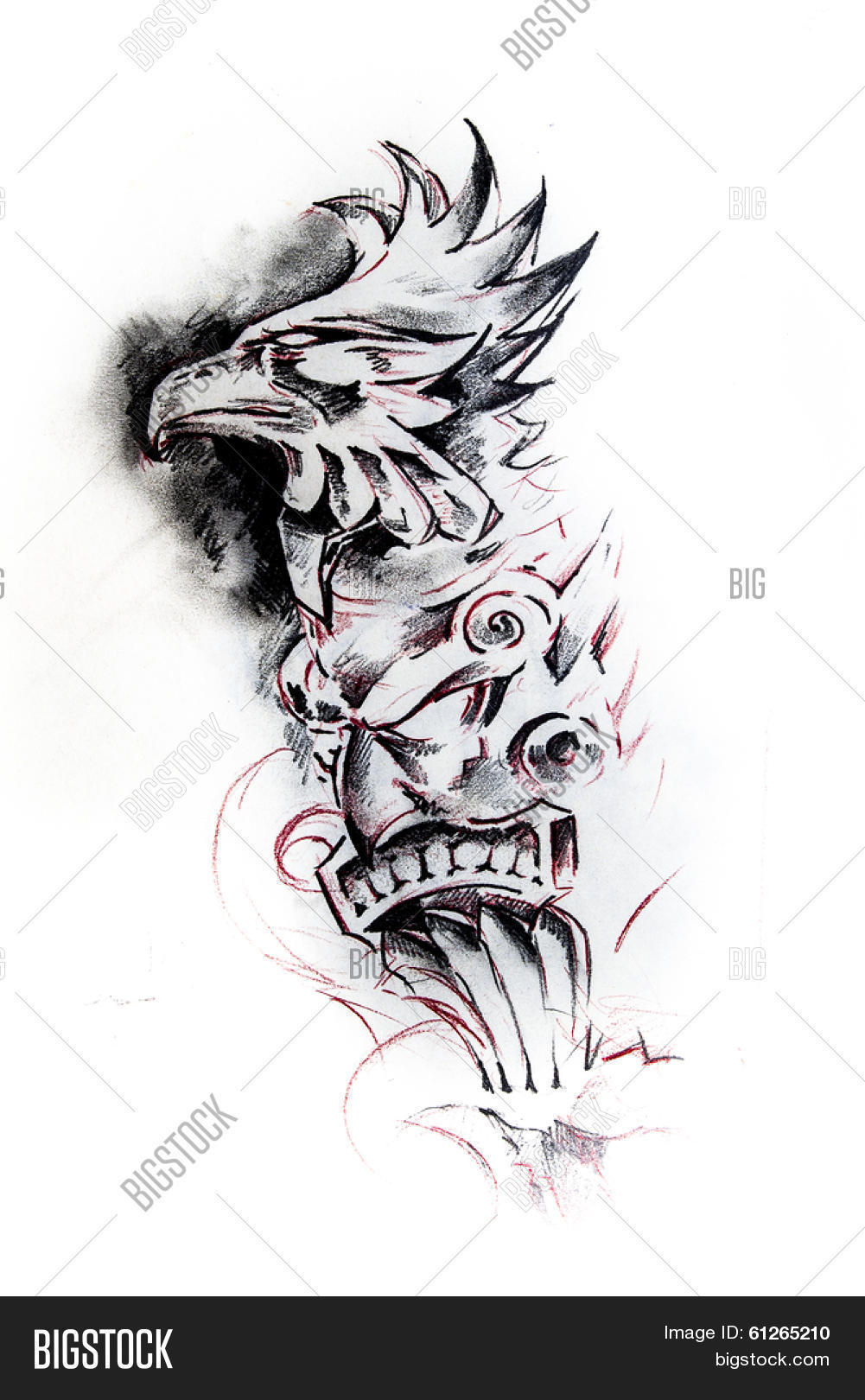 Handmade Tattoo Sketch Image & Photo (Free Trial) | Bigstock