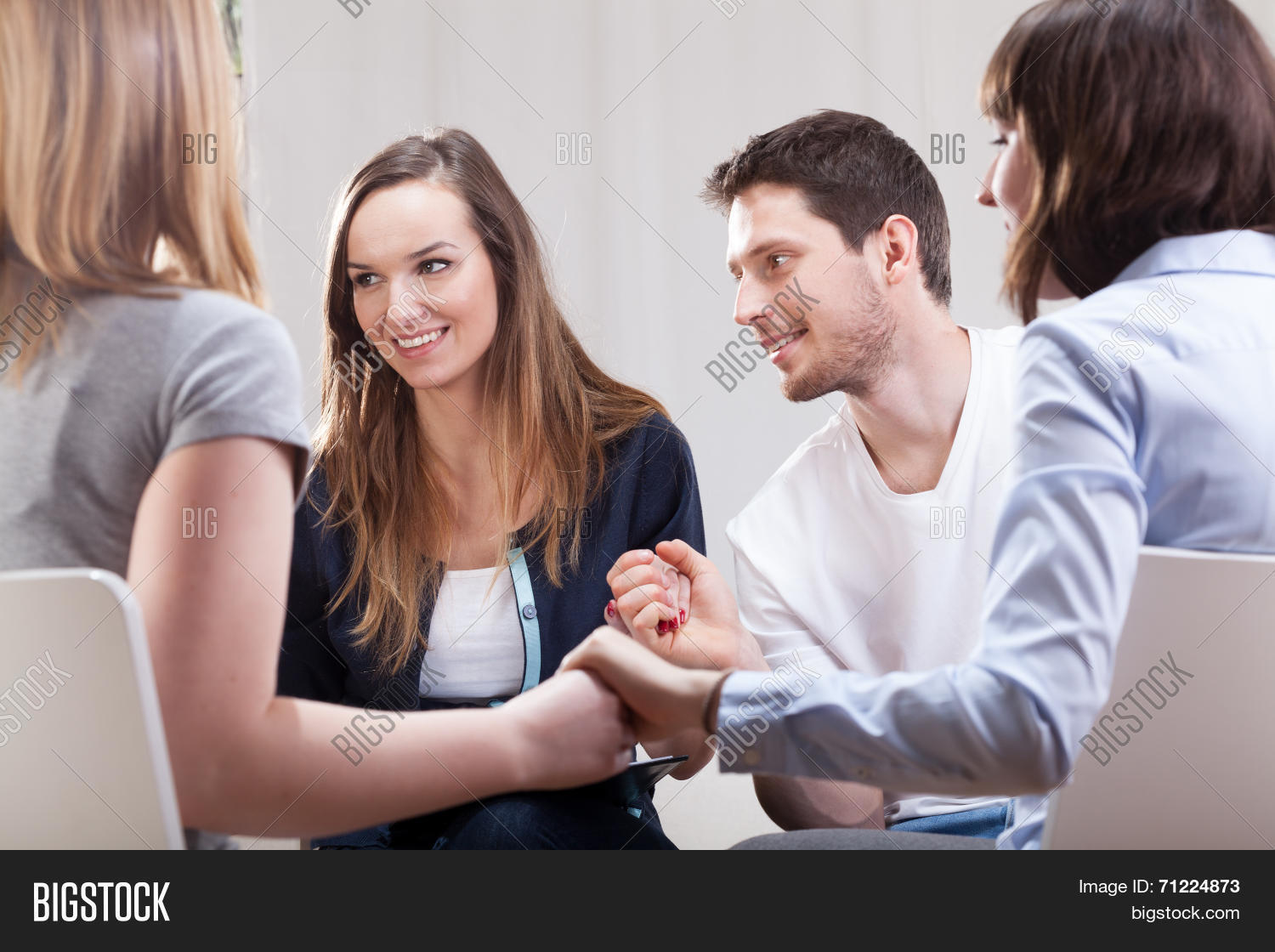 People Satisfied On Image & Photo (Free Trial) | Bigstock